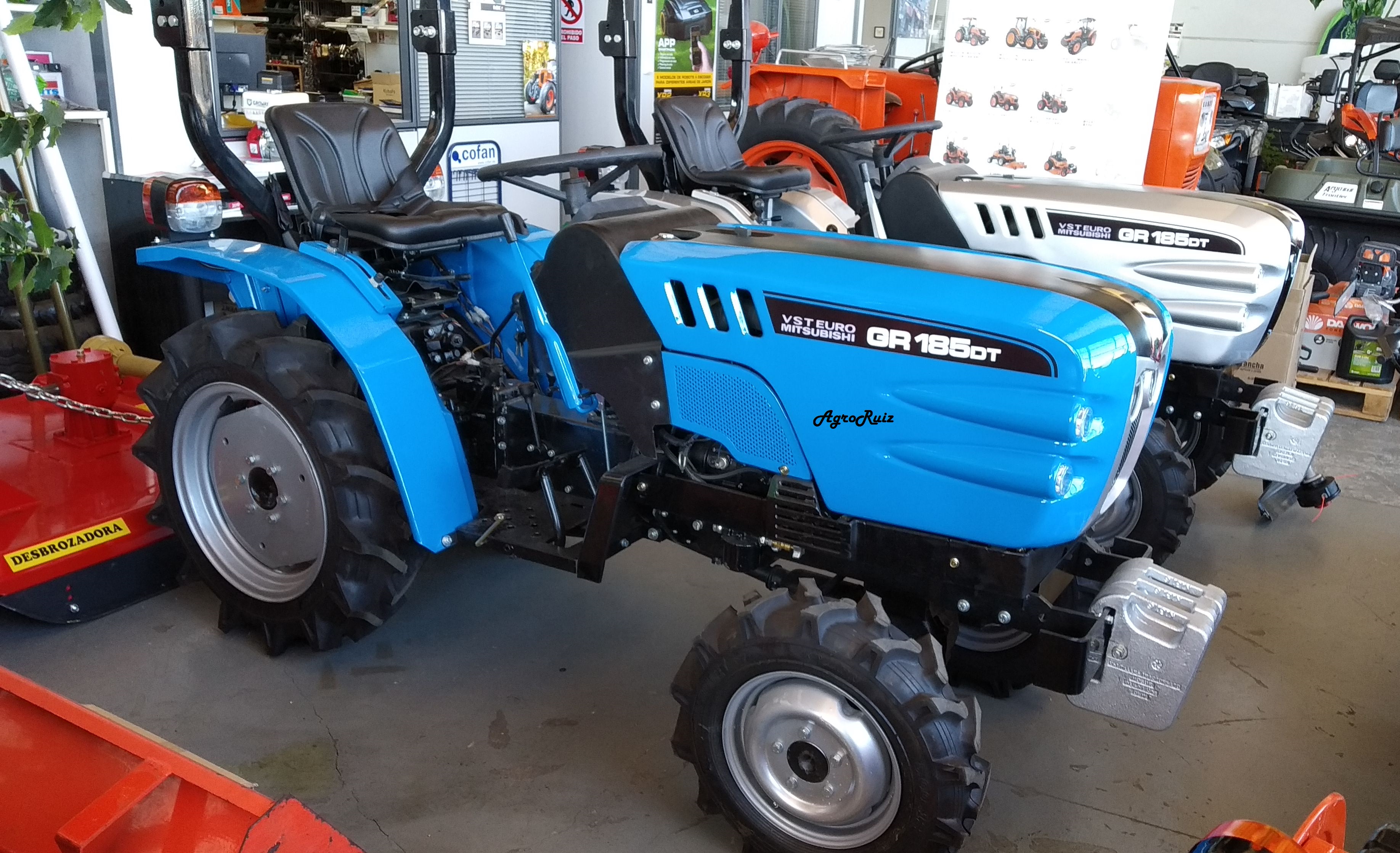 Minitractor Mitsubishi GR185 | Talleres Hijos de José Luis Ruiz