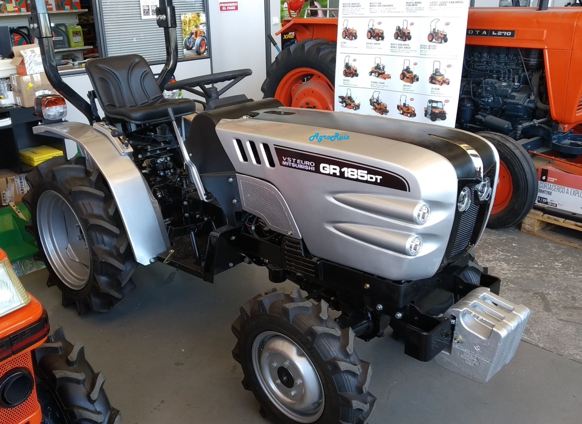 Minitractor Mitsubishi GR185 | Talleres Hijos de José Luis Ruiz